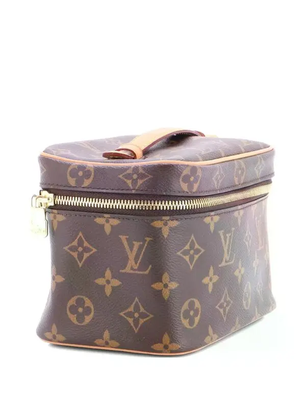 LOUIS VUITTON Vanity Case Monogram Canvas Mini Pouch - Brown