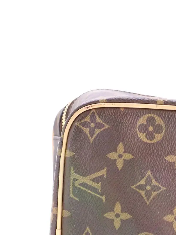 LOUIS VUITTON Vanity Case Monogram Canvas Mini Pouch - Brown