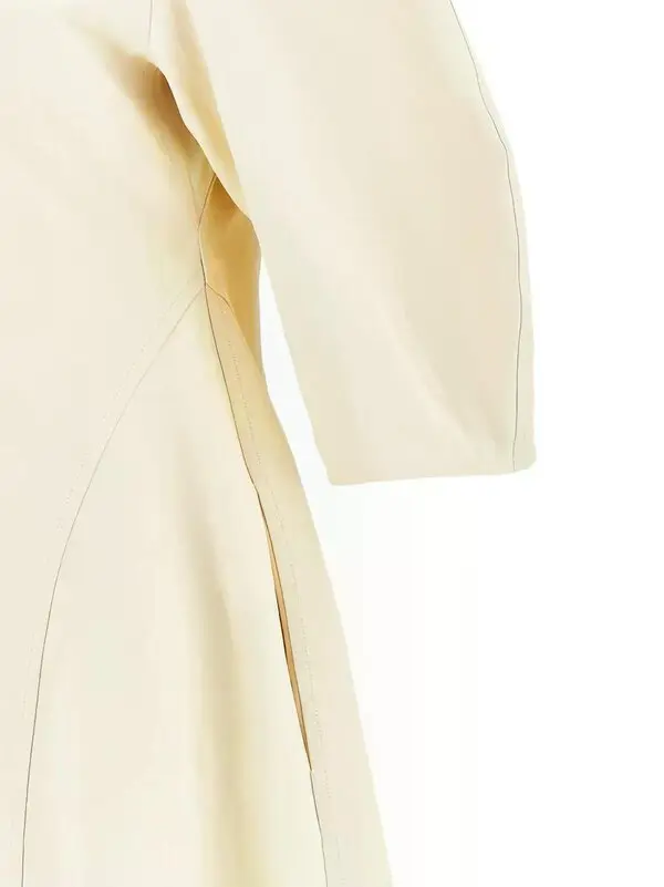 JIL SANDER Linen Midi Dress