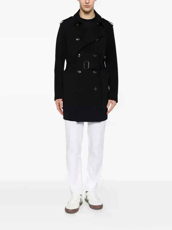 MONTECORE Buttoned Belted Coat