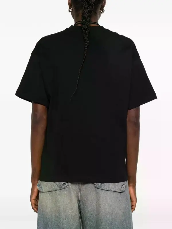 Moschino Graphic-print T-shirt - Black