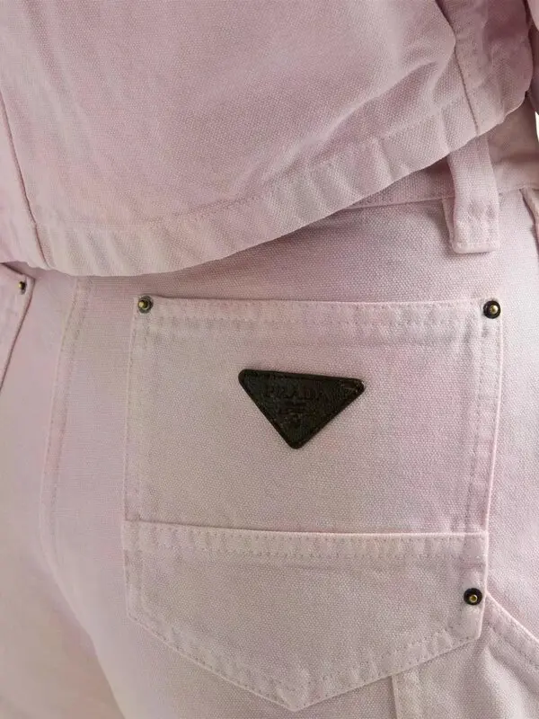Prada Logo-detail Trousers