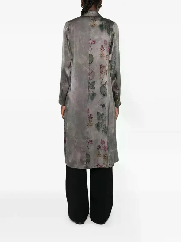 Avant Toi Floral Print Coat