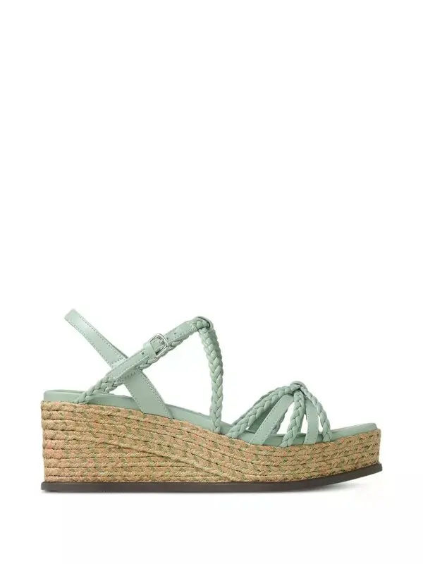 JIMMY CHOO Nyra 60 Braided Platform Sandals