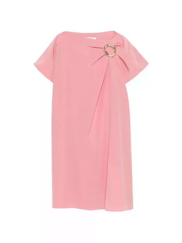 JOSEPH Anika Ring-detail Mini Dress - Pink
