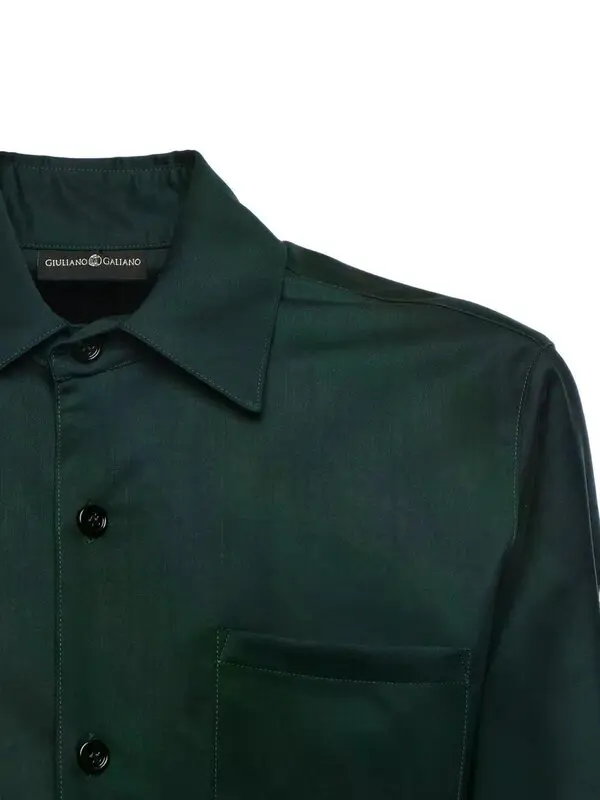 GIULIANO GALIANO Pocket Shirt - Green