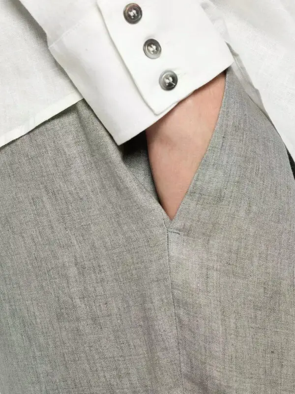 BRIGLIA 1949 Drawstring Trousers - Grey