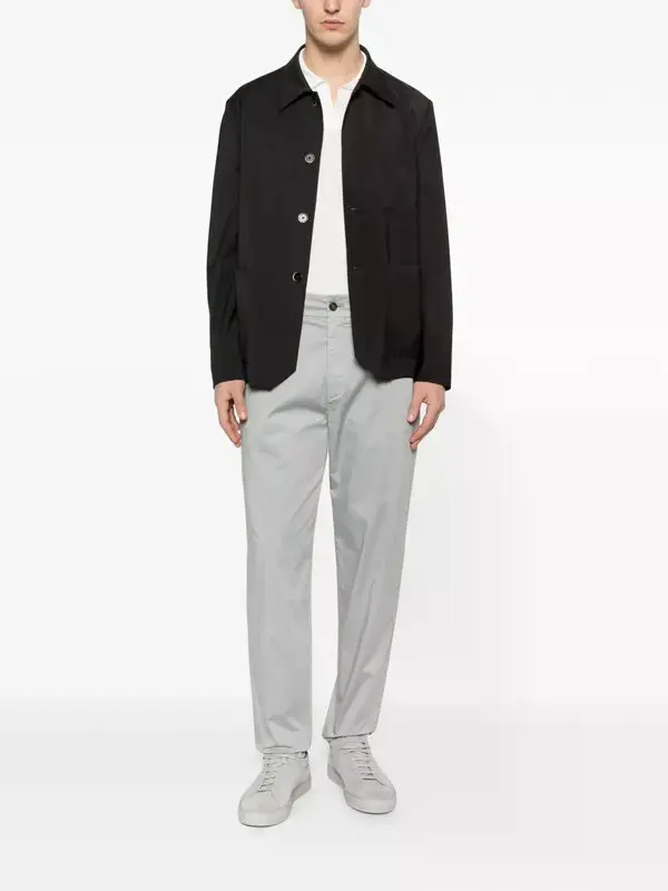 Eleventy Buttoned Tapered Trousers