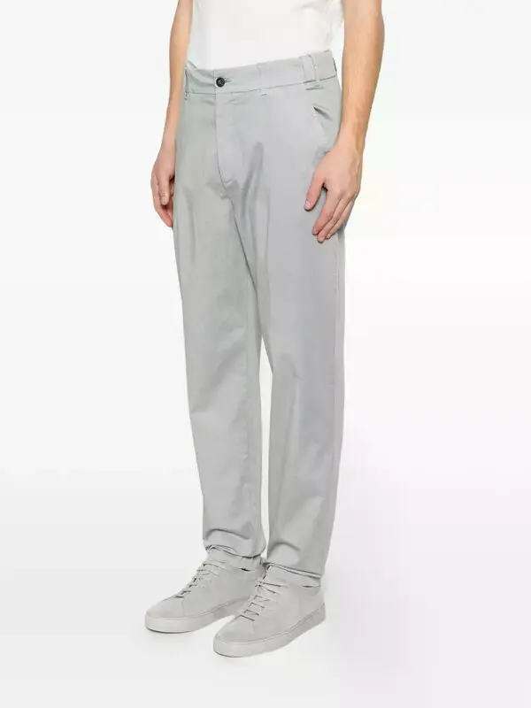 Eleventy Buttoned Tapered Trousers