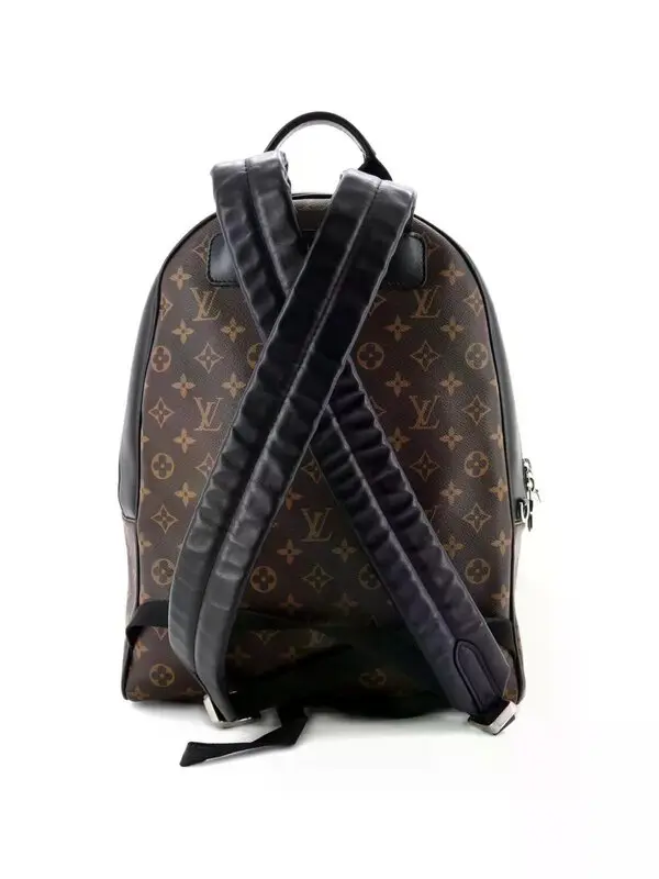LOUIS VUITTON Josh Nm Macassar Monogram Canvas Backpack - Brown