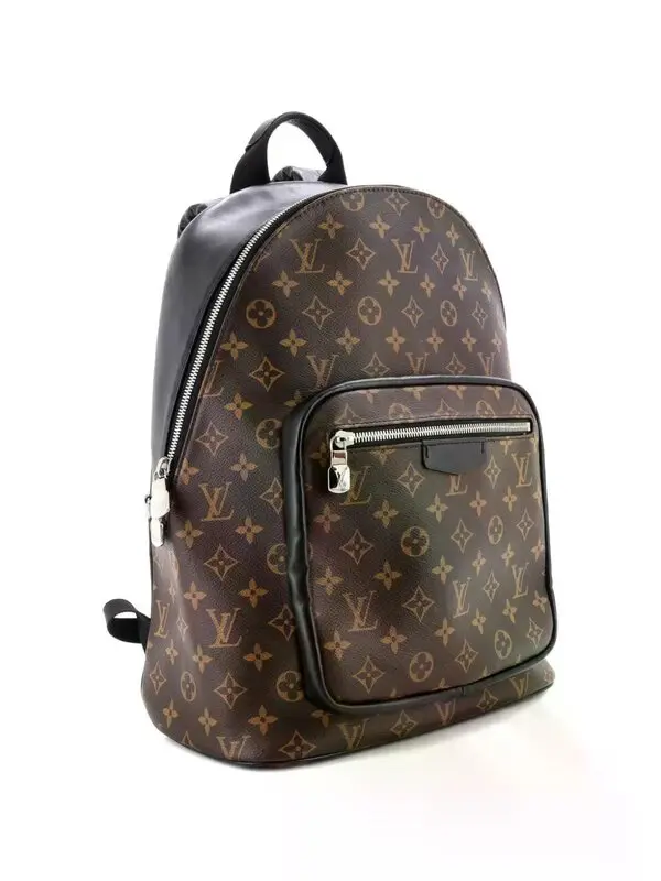 LOUIS VUITTON Josh Nm Macassar Monogram Canvas Backpack - Brown