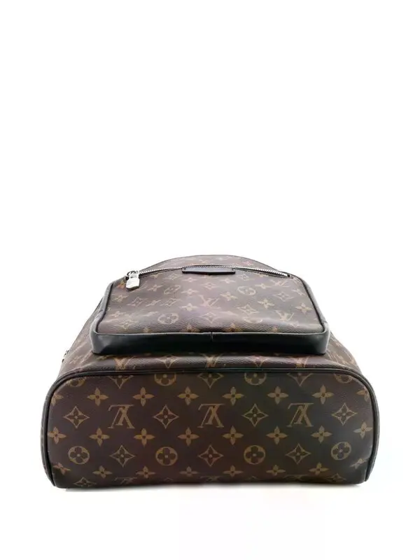 LOUIS VUITTON Josh Nm Macassar Monogram Canvas Backpack - Brown