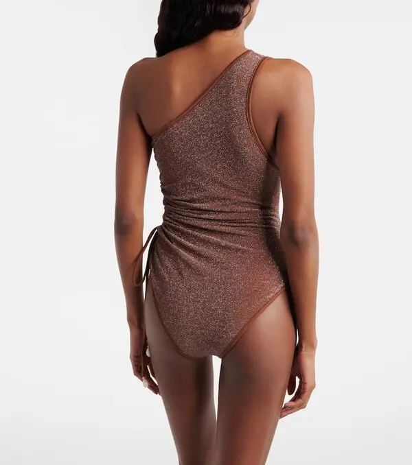 Johanna Ortiz One-shoulder Cut-out Swimsuit