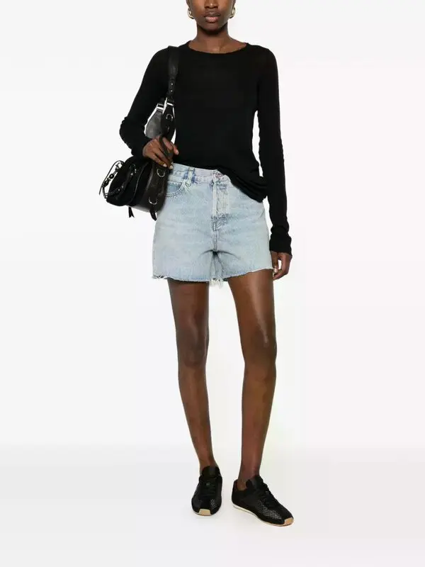 FRAME Everyday Denim Shorts - Blue