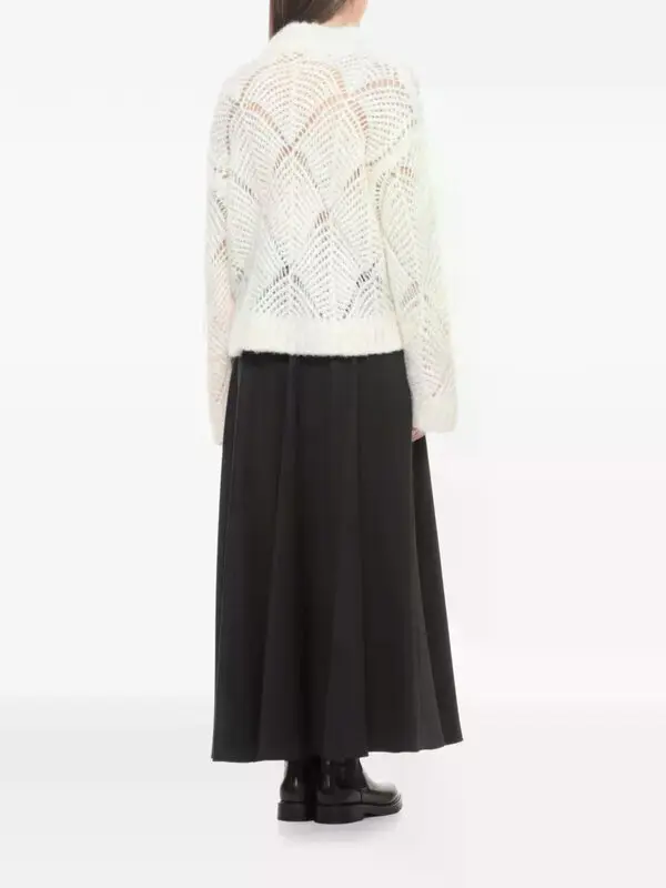 Antonelli Firenze Openwork Knit Sweater