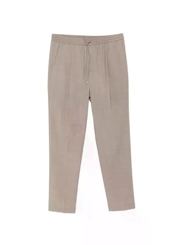BRIGLIA 1949 Drawstring Trousers - Neutrals
