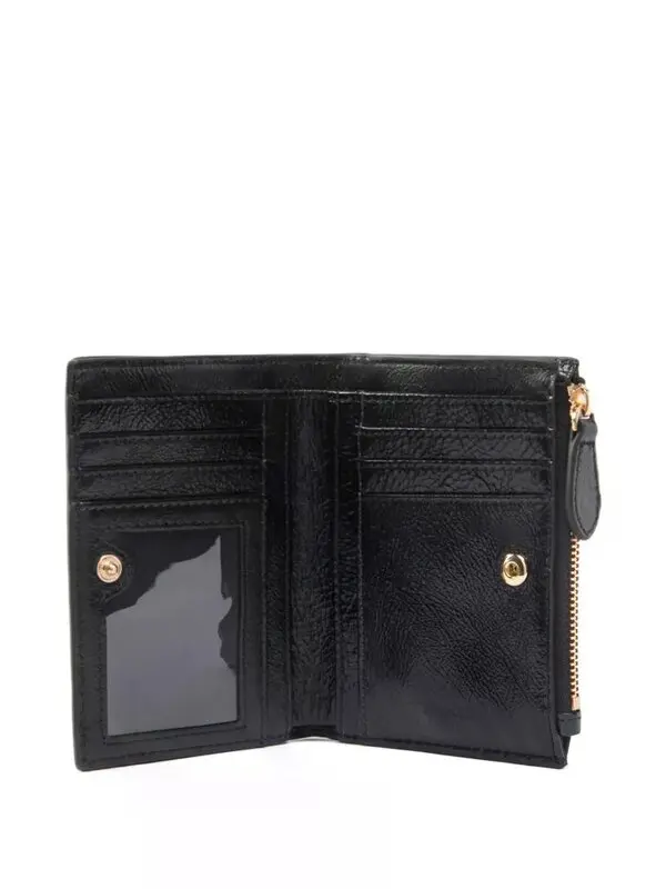 Pinko Love Birds Bi-fold Wallet - Black