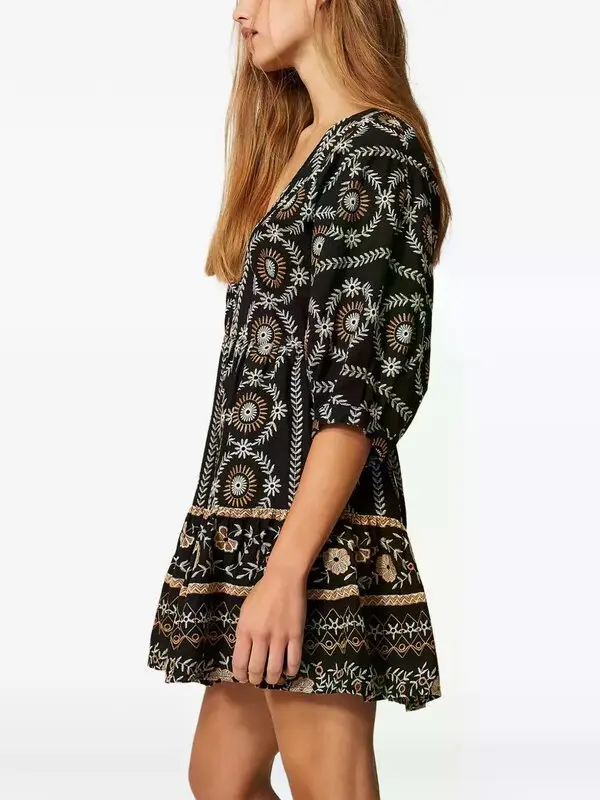 TWINSET Broderie Anglaise Mini Dress