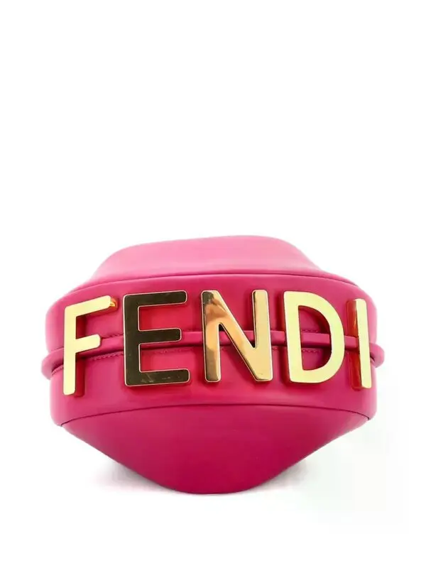 Fendi Graphy Leather Mini Shoulder Bag