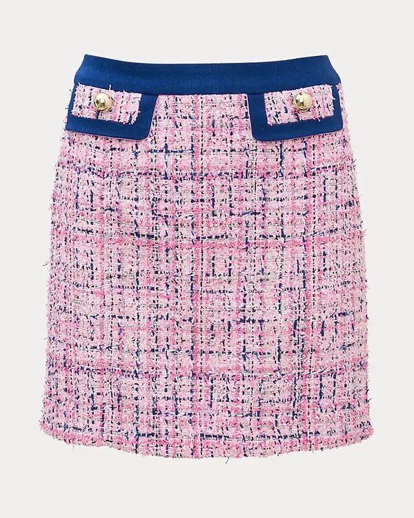 LILLY PULITZER Jennifer Boucle Mini Skirt