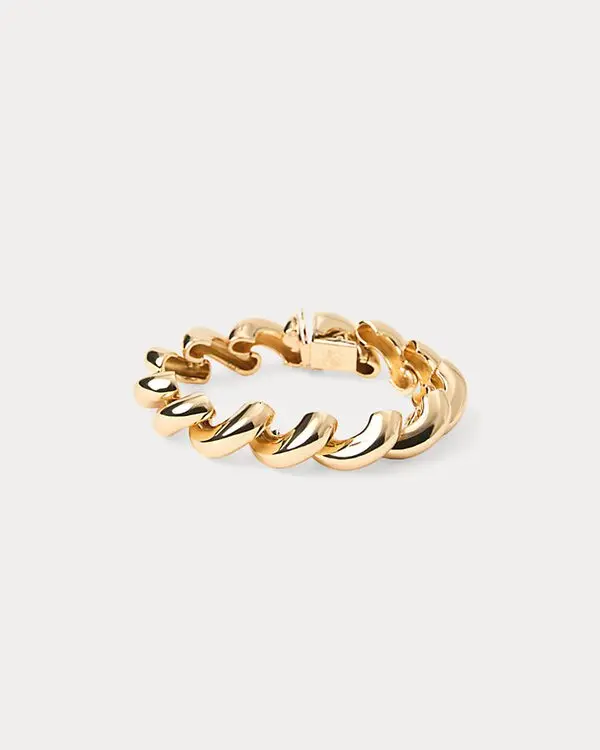 LILLY PULITZER Rousseau Wave Bracelet - Gold Metallic