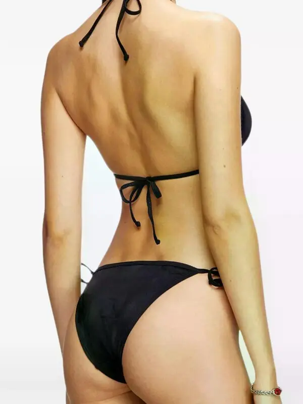 DIESEL® Elettra-dnm Tie-side Bikini - Black