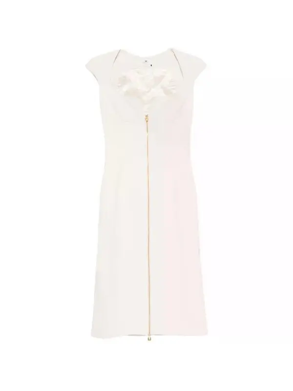Elisabetta Franchi Zip Sheath Dress