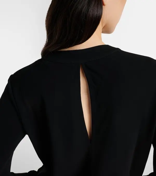 JOSEPH Fabiola Jersey Blouse