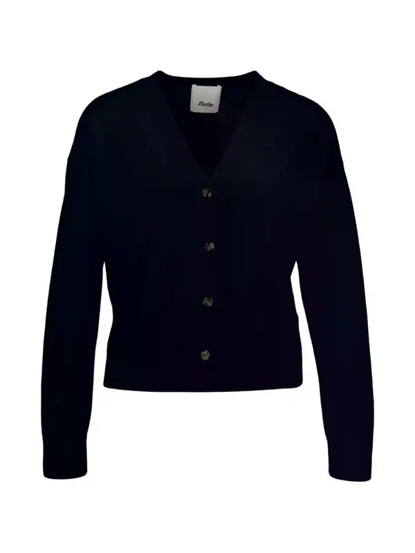 ALLUDE Button Knitted Cardigan