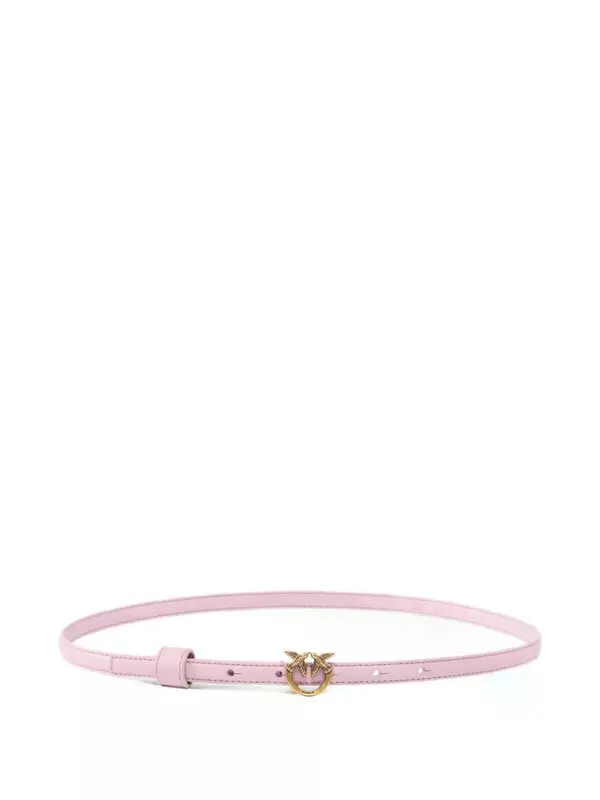Pinko Love Birds Buckled Belt - Pink