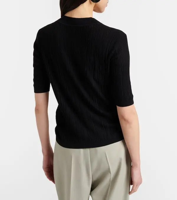 JOSEPH Sens Silk And Cotton Cardigan