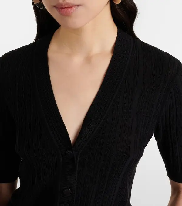 JOSEPH Sens Silk And Cotton Cardigan