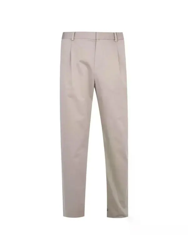 Agnona Pleated Trousers - Neutrals