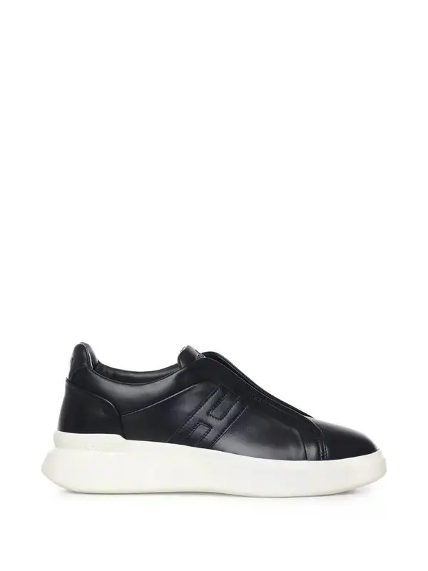 Hogan Leather Sneakers - Blue