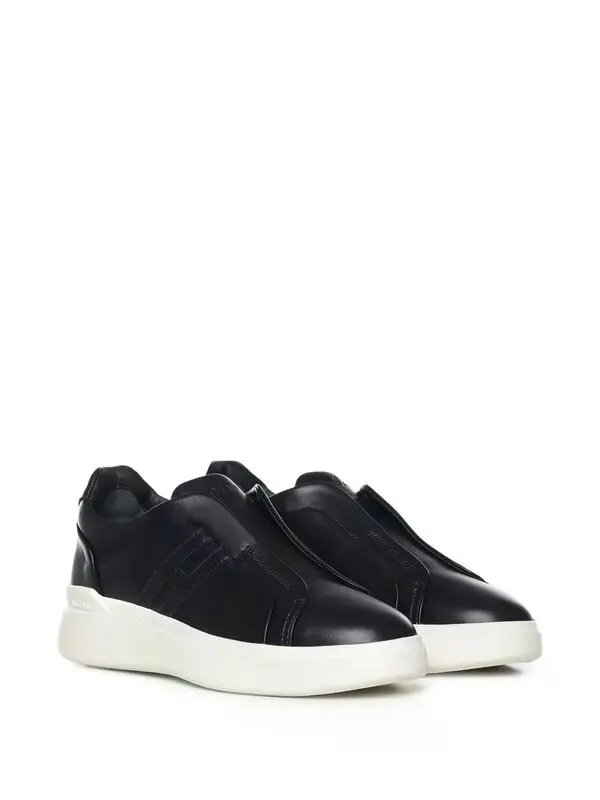 Hogan Leather Sneakers - Blue