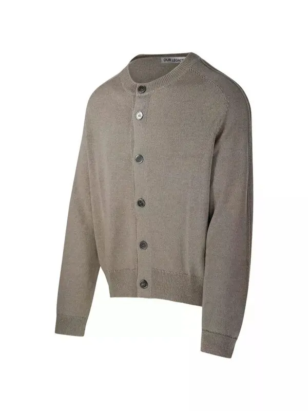 Our Legacy Coarse Linen Cardigan