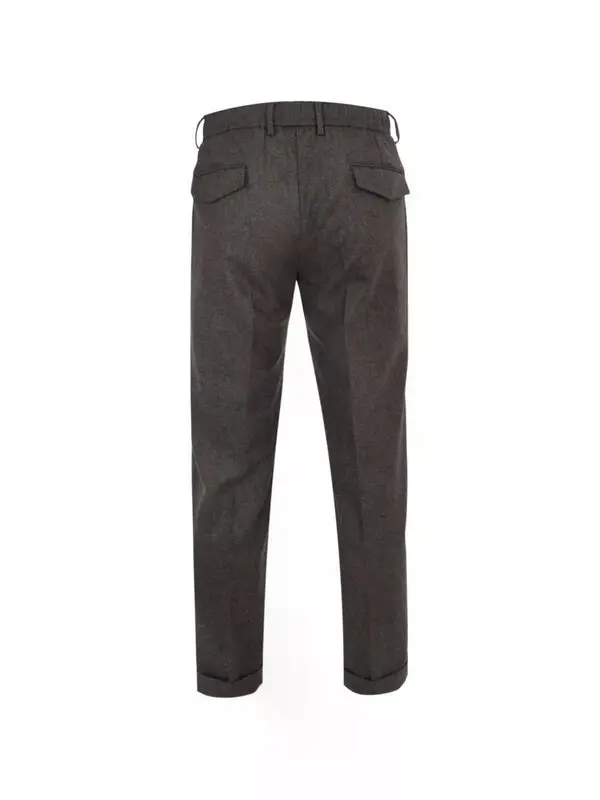 BARBA NAPOLI Roma Drawstring Trousers - Grey