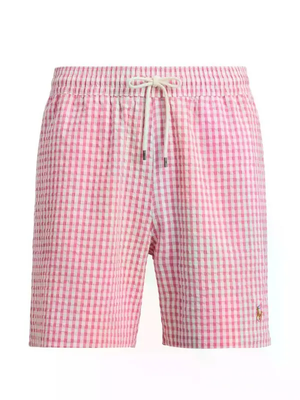 Polo Ralph Lauren Gingham-pattern Swim Short