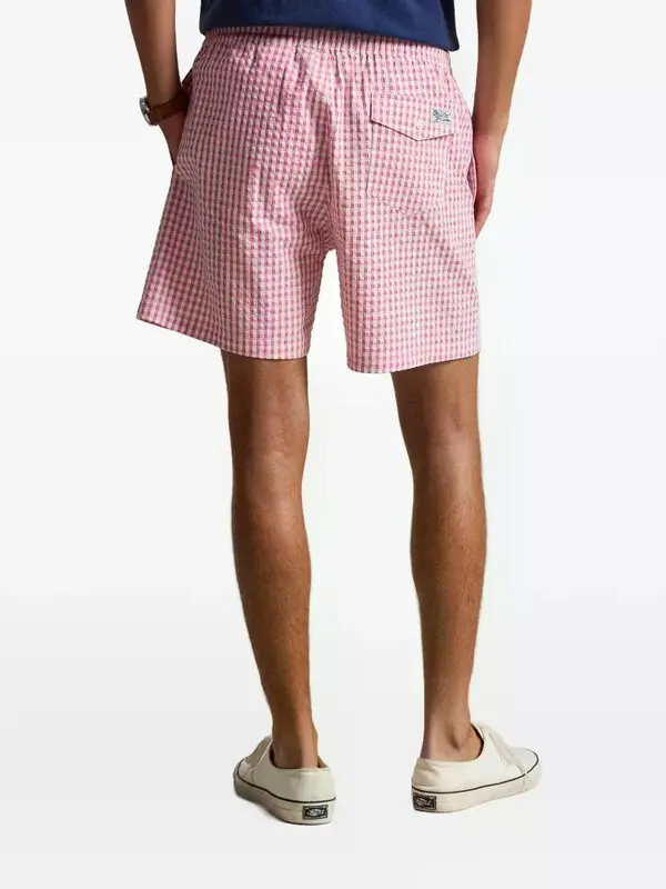 Polo Ralph Lauren Gingham-pattern Swim Short