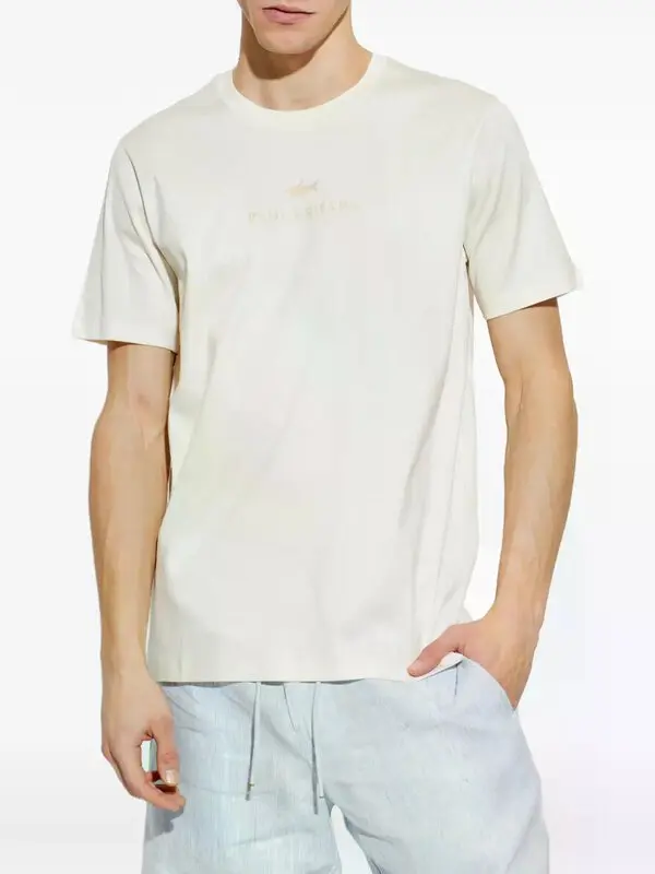 Paul & Shark Logo T-shirt - Neutrals