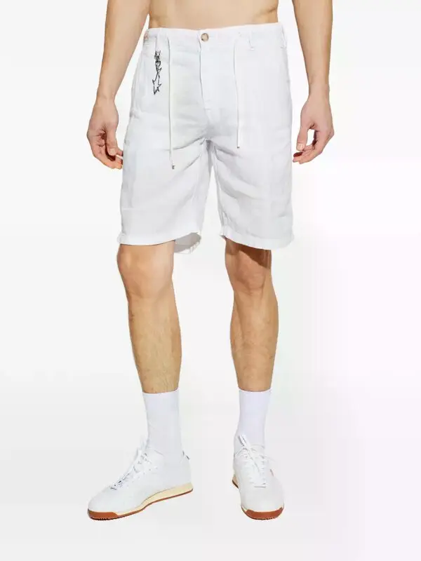Paul & Shark Drawstring Linen Shorts