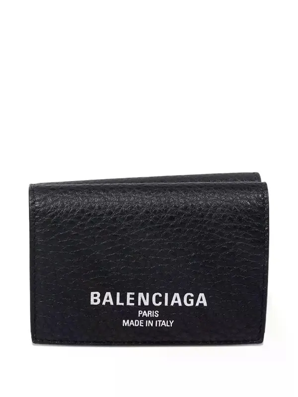 Balenciaga Flap Wallet - Black