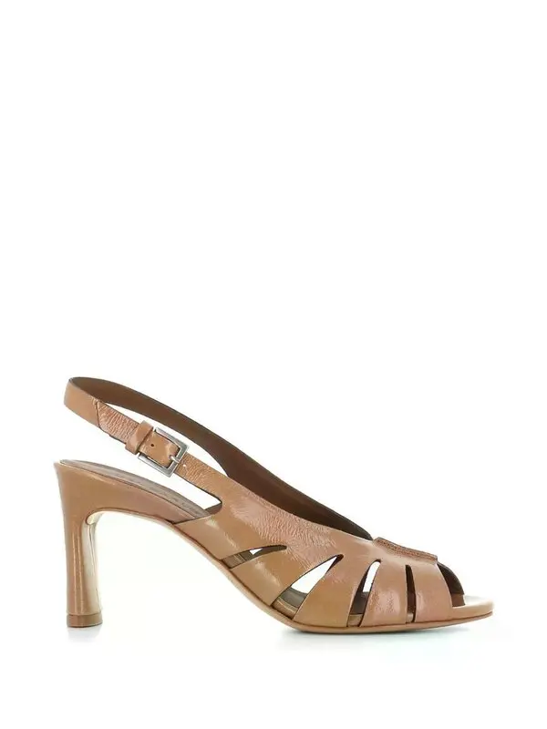 DEL CARLO Peep-toe Heeled Sandals