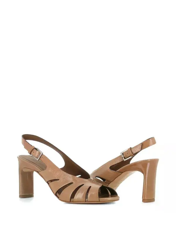 DEL CARLO Peep-toe Heeled Sandals