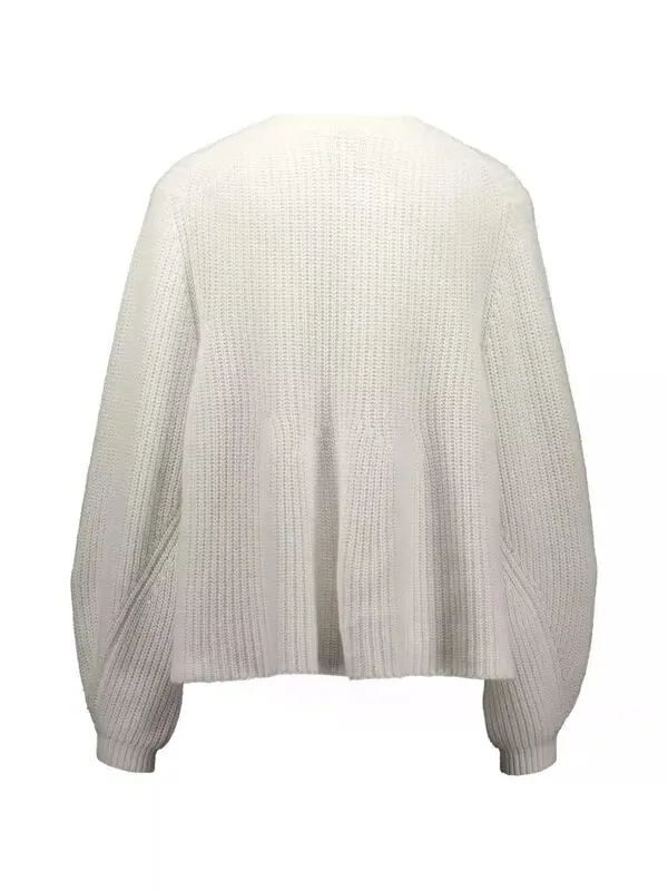 ALLUDE Knitted Crewneck Sweater