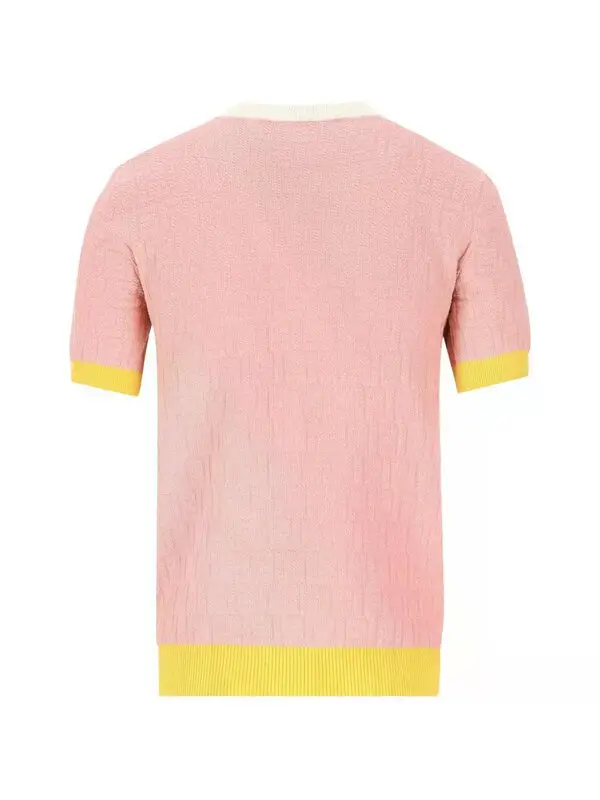 Fendi Logo-pattern T-shirt