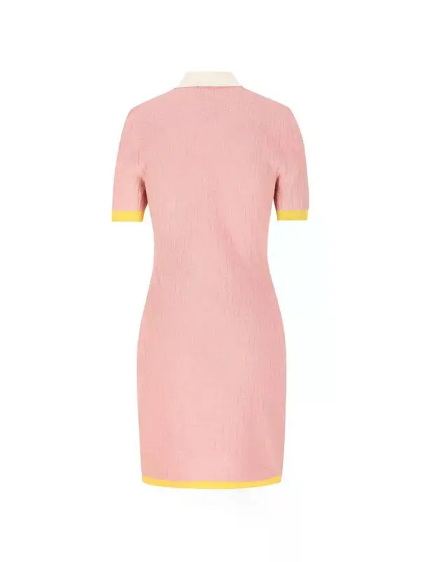 Fendi Logo-pattern Midi Dress