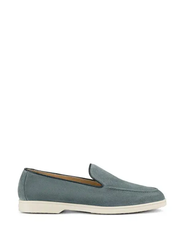 DOUCAL'S Suede Loafers - Blue