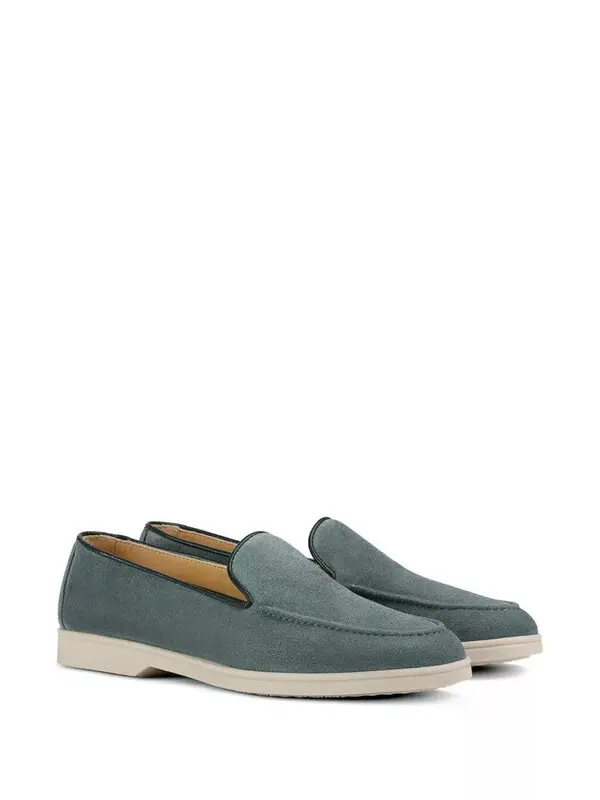 DOUCAL'S Suede Loafers - Blue