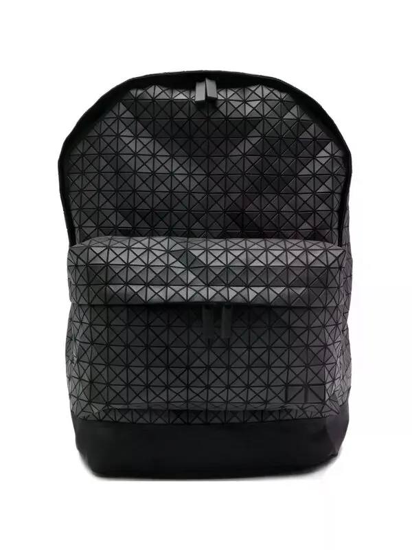 Issey Miyake Geometric-pattern Backpack - Black